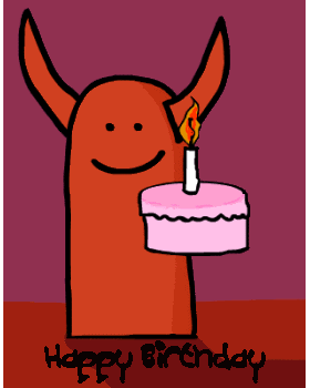 Happy Satan Birthday gif by mosher666_2009 | Photobucket